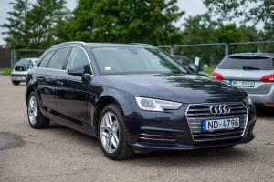Zils Audi A4 2018 Liepāja, ar dzinēja tilpumu 2.00 L un nobraukumu 96 tūkst. km par 17800 €, foto 6 vietnē AUTOMOTO.COM.LV