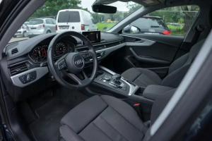 Zils Audi A4 2018 Liepāja, ar dzinēja tilpumu 2.00 L un nobraukumu 96 tūkst. km par 17800 €, foto 9 vietnē AUTOMOTO.COM.LV