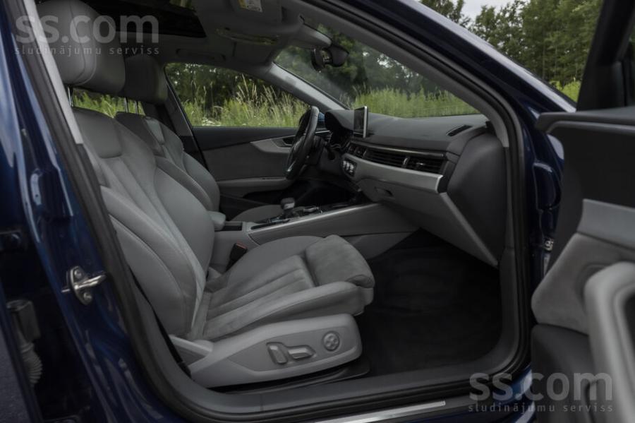 Blue Audi A4 2018 in Riga, with an engine capacity of 2.00 L and mileage of 234 thousand km for 14200 €, photo 5 on AUTOMOTO.COM.LV