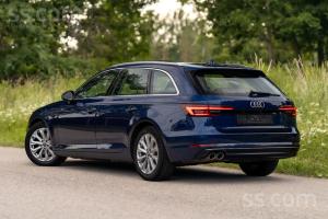 Blue Audi A4 2018 in Riga, with an engine capacity of 2.00 L and mileage of 234 thousand km for 14200 €, photo 10 on AUTOMOTO.COM.LV