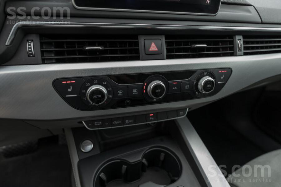 Blue Audi A4 2018 in Riga, with an engine capacity of 2.00 L and mileage of 234 thousand km for 14200 €, photo 18 on AUTOMOTO.COM.LV
