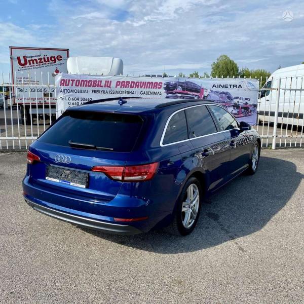 Zils Audi A4 2018 Marijampole, ar dzinēja tilpumu 1.97 L un nobraukumu 120 tūkst. km par 14999 €, foto 2 vietnē AUTOMOTO.COM.LV