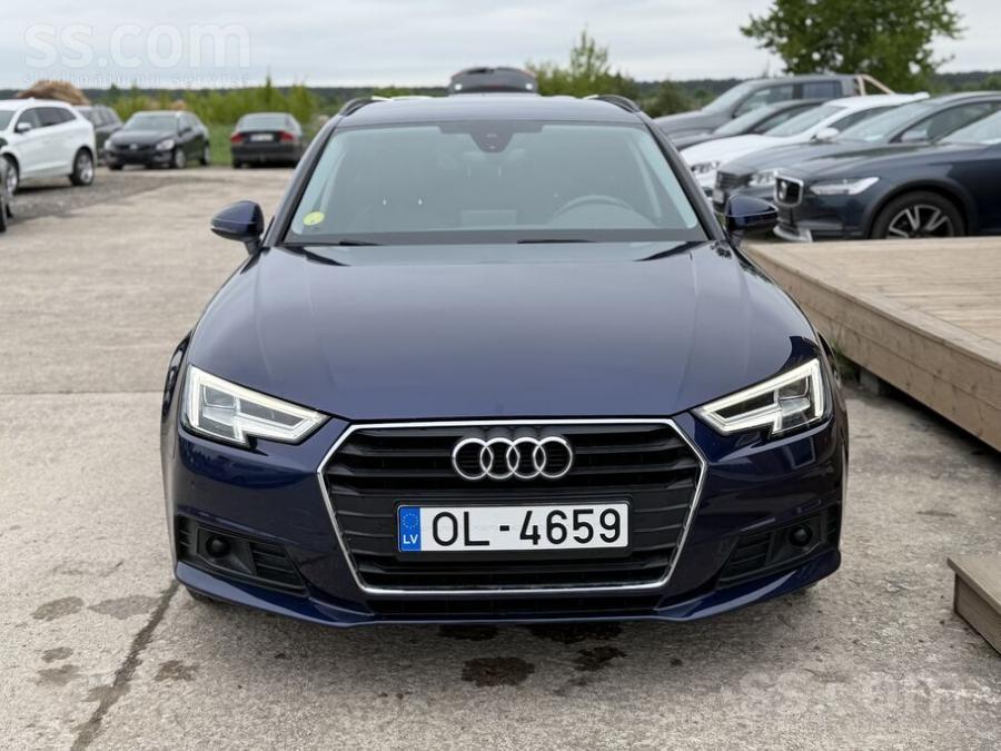 Blue Audi A4 2019 in Riga, with an engine capacity of 2.00 L and mileage of 191 thousand km for 15500 €, photo 3 on AUTOMOTO.COM.LV