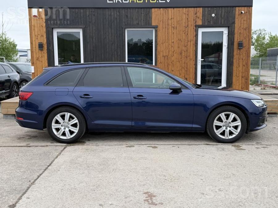 Blue Audi A4 2019 in Riga, with an engine capacity of 2.00 L and mileage of 191 thousand km for 15500 €, photo 5 on AUTOMOTO.COM.LV