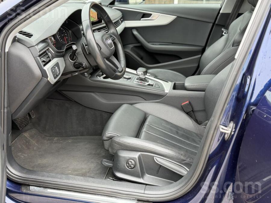 Blue Audi A4 2019 in Riga, with an engine capacity of 2.00 L and mileage of 191 thousand km for 15500 €, photo 8 on AUTOMOTO.COM.LV