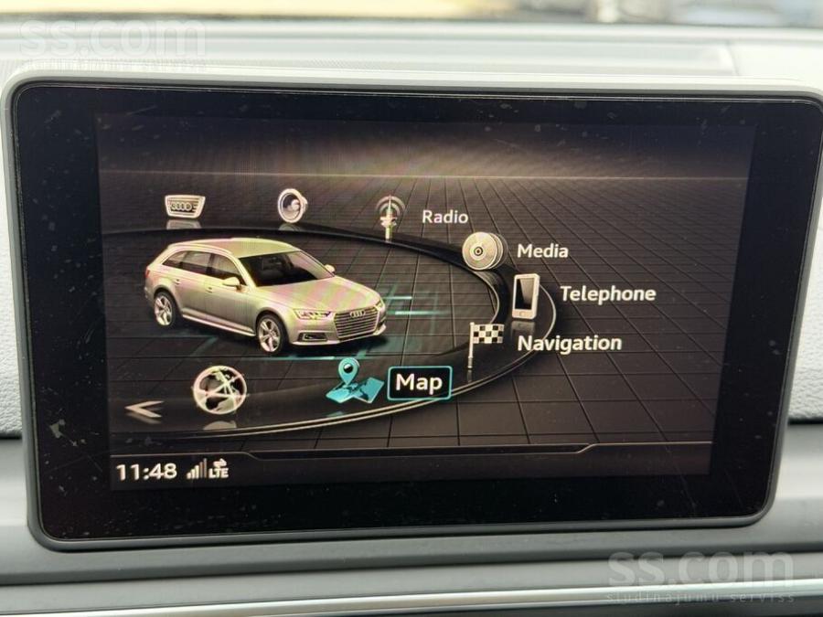 Blue Audi A4 2019 in Riga, with an engine capacity of 2.00 L and mileage of 191 thousand km for 15500 €, photo 12 on AUTOMOTO.COM.LV
