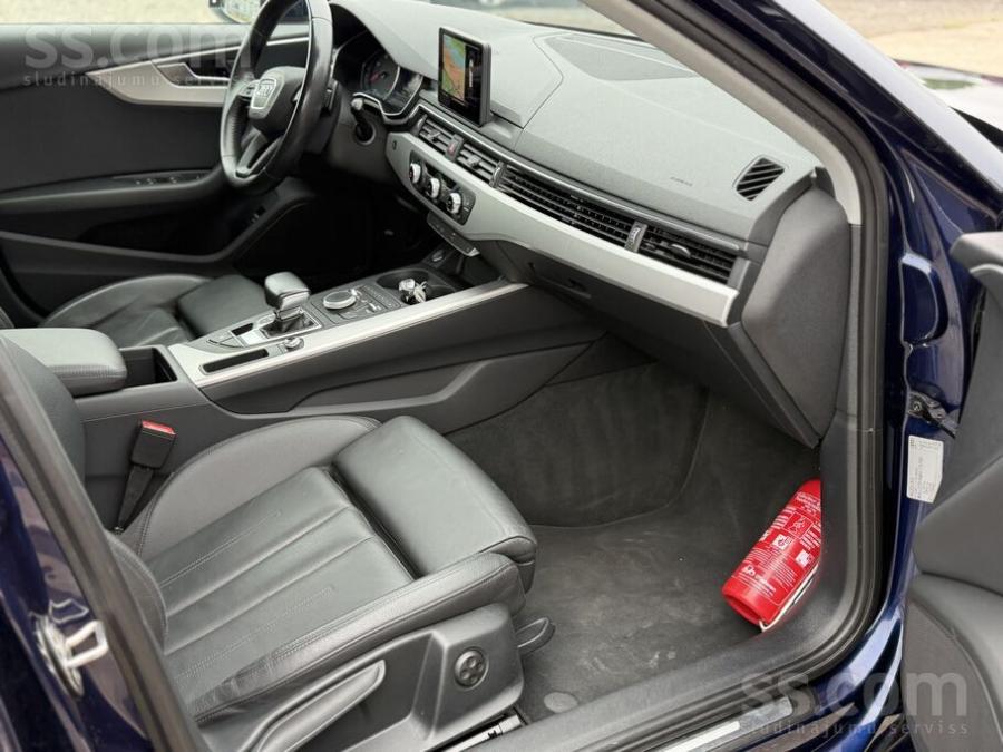 Blue Audi A4 2019 in Riga, with an engine capacity of 2.00 L and mileage of 191 thousand km for 15500 €, photo 16 on AUTOMOTO.COM.LV
