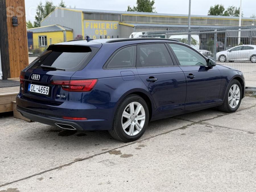 Blue Audi A4 2019 in Riga, with an engine capacity of 2.00 L and mileage of 191 thousand km for 15500 €, photo 22 on AUTOMOTO.COM.LV