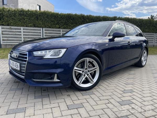 Blue Audi A4 2019 in Riga, with an engine capacity of 2.00 L and mileage of 210 thousand km for 18400 €, photo 1 on AUTOMOTO.COM.LV
