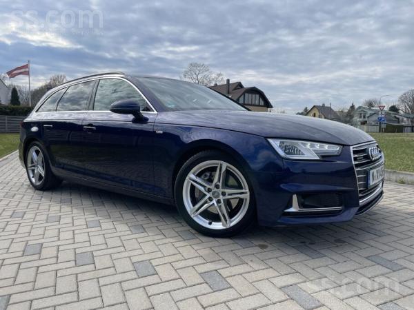 Blue Audi A4 2019 in Riga, with an engine capacity of 2.00 L and mileage of 210 thousand km for 18400 €, photo 2 on AUTOMOTO.COM.LV