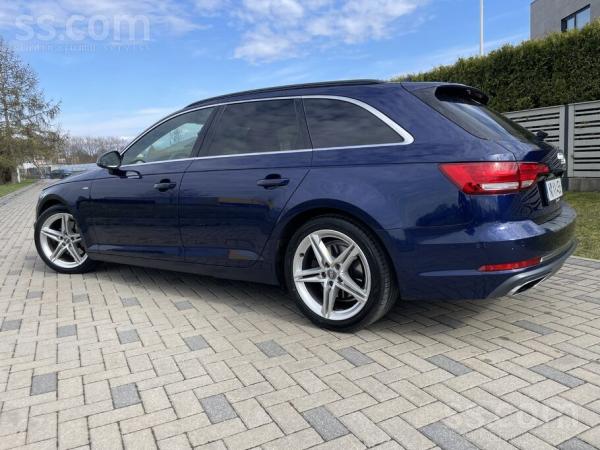 Blue Audi A4 2019 in Riga, with an engine capacity of 2.00 L and mileage of 210 thousand km for 18400 €, photo 4 on AUTOMOTO.COM.LV