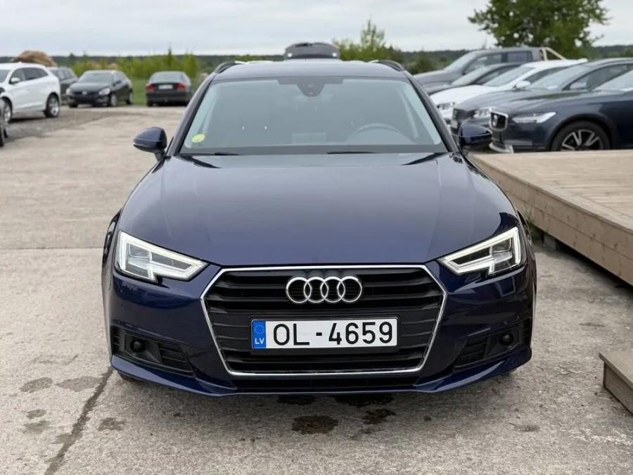 Zils Audi A4 2019 Rīga, ar dzinēja tilpumu 2.00 L un nobraukumu 192 tūkst. km par 15500 €, foto 3 vietnē AUTOMOTO.COM.LV
