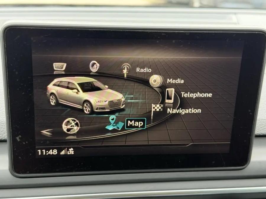 Zils Audi A4 2019 Rīga, ar dzinēja tilpumu 2.00 L un nobraukumu 192 tūkst. km par 15500 €, foto 12 vietnē AUTOMOTO.COM.LV