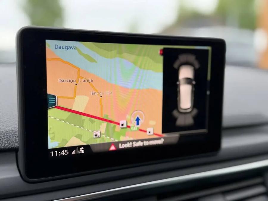 Zils Audi A4 2019 Rīga, ar dzinēja tilpumu 2.00 L un nobraukumu 192 tūkst. km par 15500 €, foto 16 vietnē AUTOMOTO.COM.LV