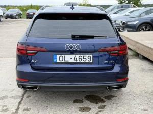 Zils Audi A4 2019 Rīga, ar dzinēja tilpumu 2.00 L un nobraukumu 192 tūkst. km par 15500 €, foto 26 vietnē AUTOMOTO.COM.LV
