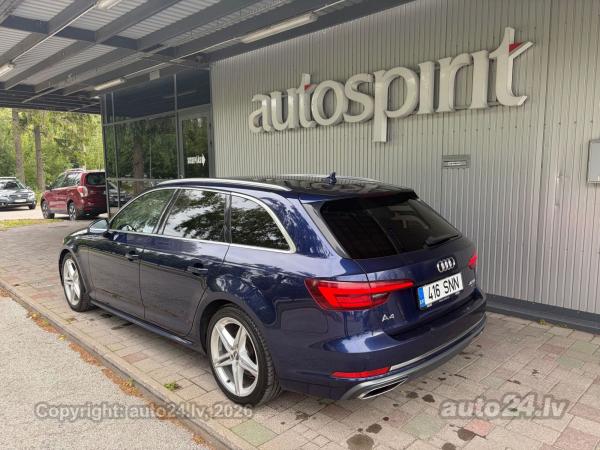 Blue Audi A4 2019 in Tallinn, with an engine capacity of 2.00 L and mileage of 190 thousand km for 18490 €, photo 3 on AUTOMOTO.COM.LV