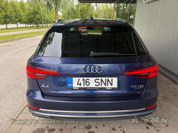 Blue Audi A4 2019 in Tallinn, with an engine capacity of 2.00 L and mileage of 190 thousand km for 18490 €, photo 5 on AUTOMOTO.COM.LV
