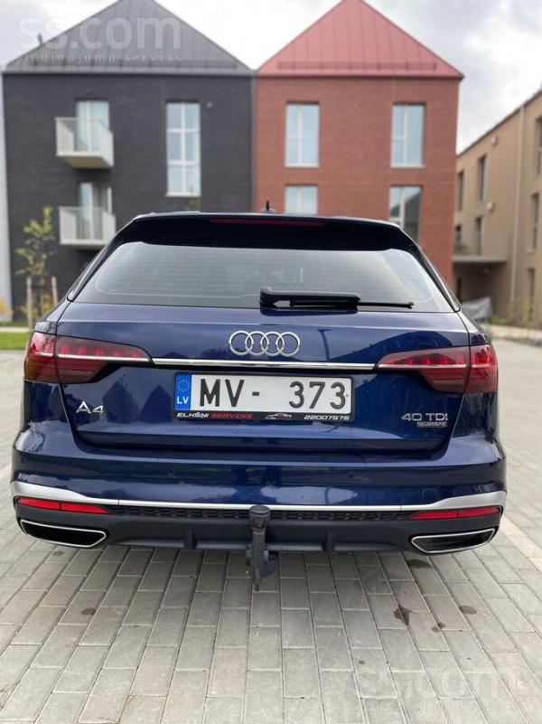 Ауди А4 2019 в Рига на AUTOMOTO.COM.LV Синий Ауди А4 2019 в Рига, объемом двигателя 2.00 л и пробегом 175 тыс. км за 20900 €, фото 7 на AUTOMOTO.COM.LV
