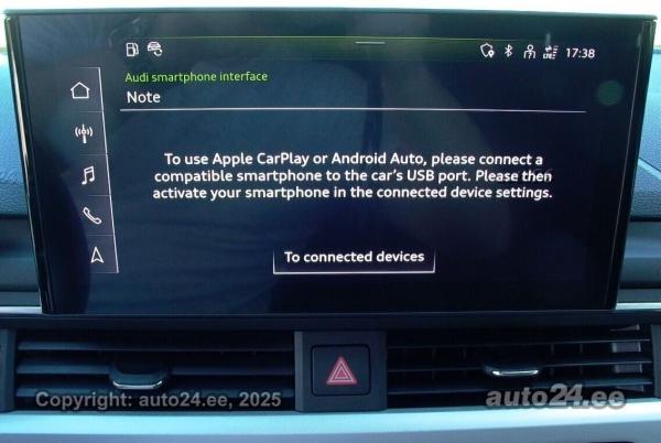 Синий Ауди А4 2020 в Выру, объемом двигателя 2.00 л и пробегом 124 тыс. км за 17900 €, фото 11 на AUTOMOTO.COM.LV