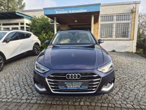Blue Audi A4 2020 in Kaunas, with an engine capacity of 2.00 L and mileage of 87 thousand km for 23429 €, photo  on AUTOMOTO.COM.LV