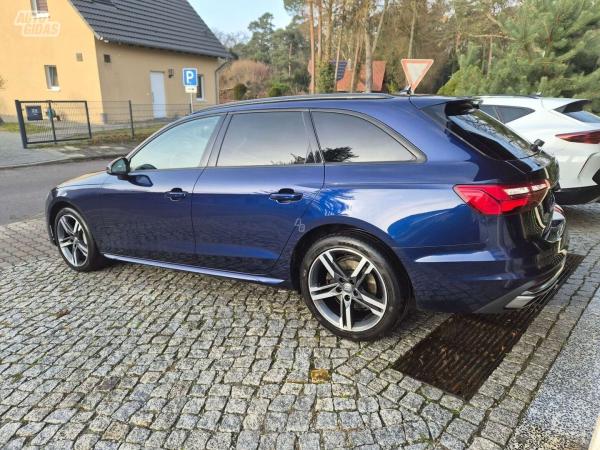Blue Audi A4 2020 in Kaunas, with an engine capacity of 2.00 L and mileage of 87 thousand km for 24459 €, photo 8 on AUTOMOTO.COM.LV