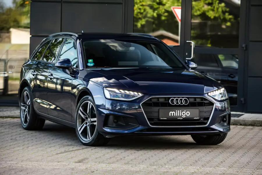 Blue Audi A4 2020 in Jelgava, with an engine capacity of 2.00 L and mileage of 185 thousand km for 19700 €, photo 6 on AUTOMOTO.COM.LV