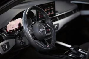 Blue Audi A4 2020 in Jelgava, with an engine capacity of 2.00 L and mileage of 185 thousand km for 19700 €, photo 14 on AUTOMOTO.COM.LV