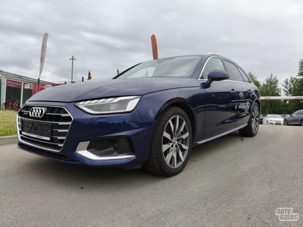 Zils Audi A4 2020 Kauņa, ar dzinēja tilpumu 2.00 L un nobraukumu 225 tūkst. km par 17950 €, foto 1 vietnē AUTOMOTO.COM.LV