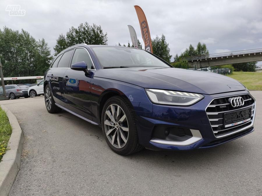 Zils Audi A4 2020 Kauņa, ar dzinēja tilpumu 2.00 L un nobraukumu 225 tūkst. km par 17950 €, foto 4 vietnē AUTOMOTO.COM.LV
