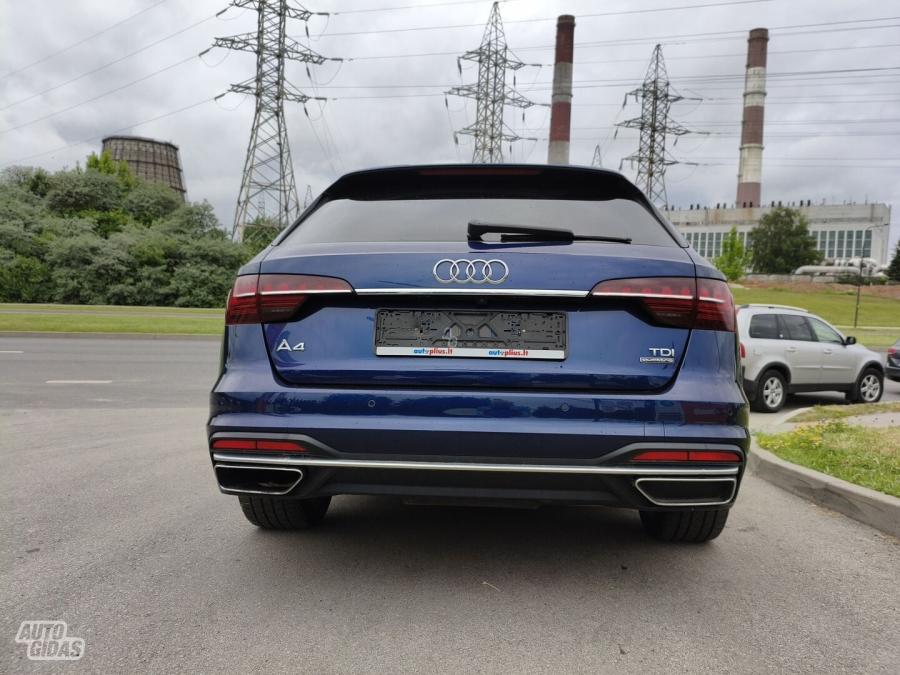 Zils Audi A4 2020 Kauņa, ar dzinēja tilpumu 2.00 L un nobraukumu 225 tūkst. km par 17950 €, foto 6 vietnē AUTOMOTO.COM.LV
