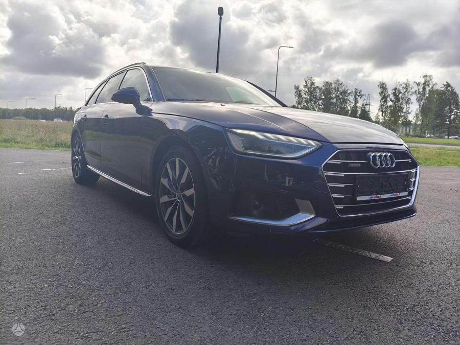 Zils Audi A4 2020 Kauņa, ar dzinēja tilpumu 1.97 L un nobraukumu 226 tūkst. km par 17600 €, foto 3 vietnē AUTOMOTO.COM.LV