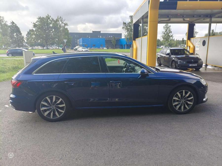 Zils Audi A4 2020 Kauņa, ar dzinēja tilpumu 1.97 L un nobraukumu 226 tūkst. km par 17600 €, foto 5 vietnē AUTOMOTO.COM.LV