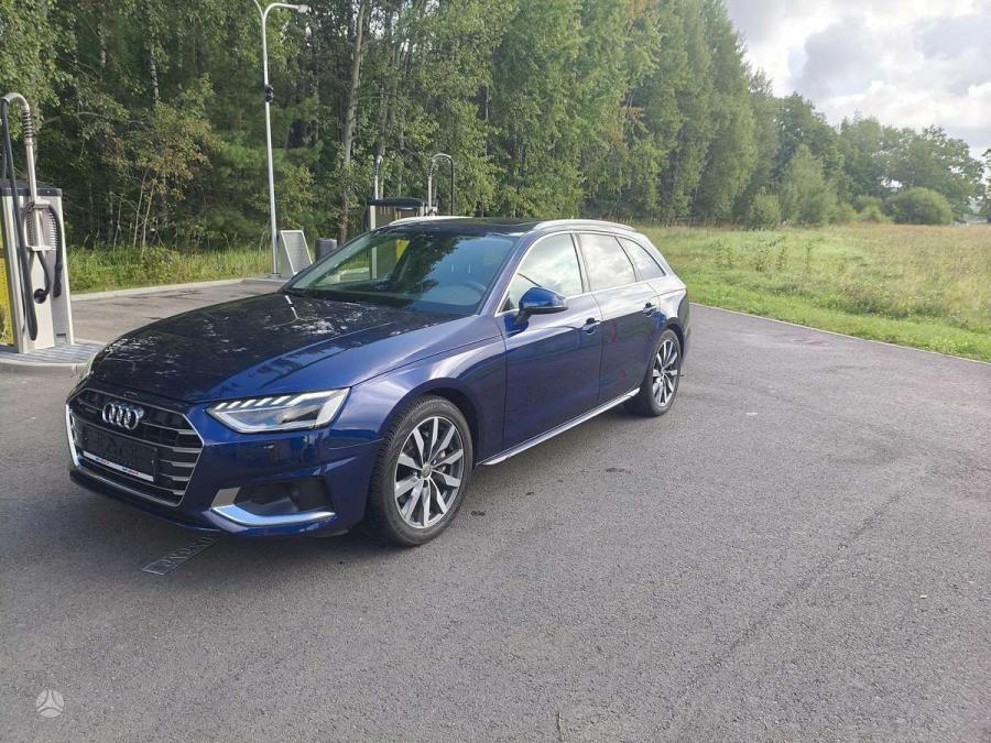 Zils Audi A4 2020 Kauņa, ar dzinēja tilpumu 1.97 L un nobraukumu 226 tūkst. km par 17600 €, foto 7 vietnē AUTOMOTO.COM.LV