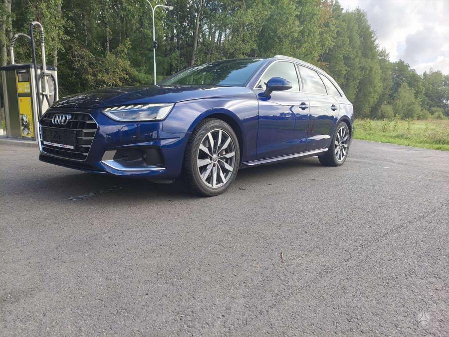 Zils Audi A4 2020 Kauņa, ar dzinēja tilpumu 1.97 L un nobraukumu 226 tūkst. km par 17600 €, foto 8 vietnē AUTOMOTO.COM.LV