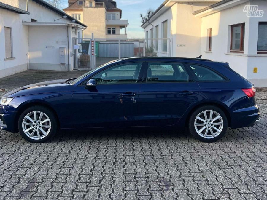 Blue Audi A4 2021 in Kaunas, with an engine capacity of 0.00 L and mileage of 86 thousand km for 27447 €, photo 5 on AUTOMOTO.COM.LV