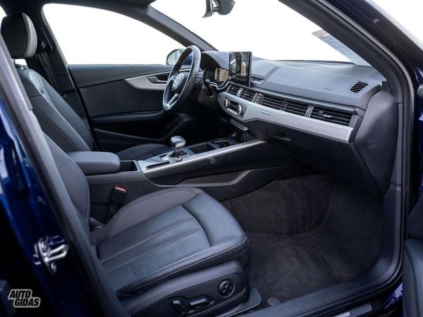 Zils Audi A4 2021 Kauņa, ar dzinēja tilpumu 2.00 L un nobraukumu 96 tūkst. km par 32690 €, foto 2 vietnē AUTOMOTO.COM.LV