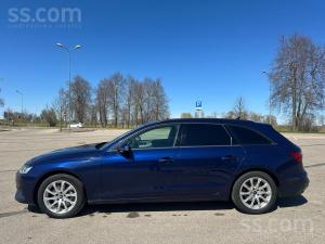 Blue Audi A4 2021 in Daugavpils, with an engine capacity of 2.00 L and mileage of 203 thousand km for 15500 €, photo 3 on AUTOMOTO.COM.LV