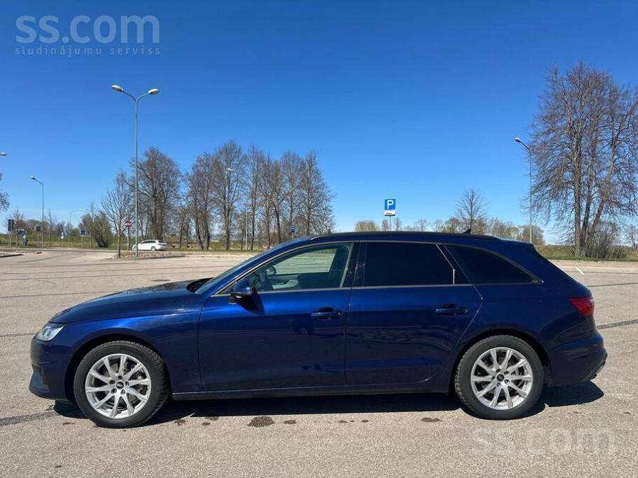 Blue Audi A4 2021 in Daugavpils, with an engine capacity of 2.00 L and mileage of 203 thousand km for 15500 €, photo 3 on AUTOMOTO.COM.LV