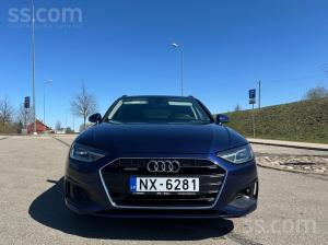 Blue Audi A4 2021 in Daugavpils, with an engine capacity of 2.00 L and mileage of 203 thousand km for 15500 €, photo 4 on AUTOMOTO.COM.LV