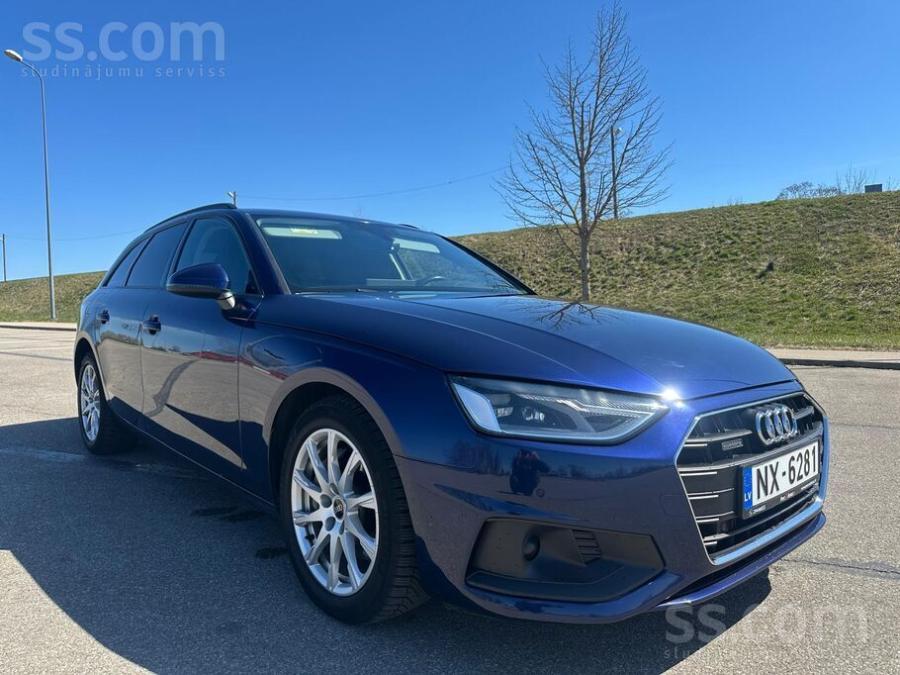 Blue Audi A4 2021 in Daugavpils, with an engine capacity of 2.00 L and mileage of 203 thousand km for 15500 €, photo 9 on AUTOMOTO.COM.LV