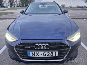 Blue Audi A4 2021 in Daugavpils, with an engine capacity of 2.00 L and mileage of 205 thousand km for 14300 €, photo 1 on AUTOMOTO.COM.LV