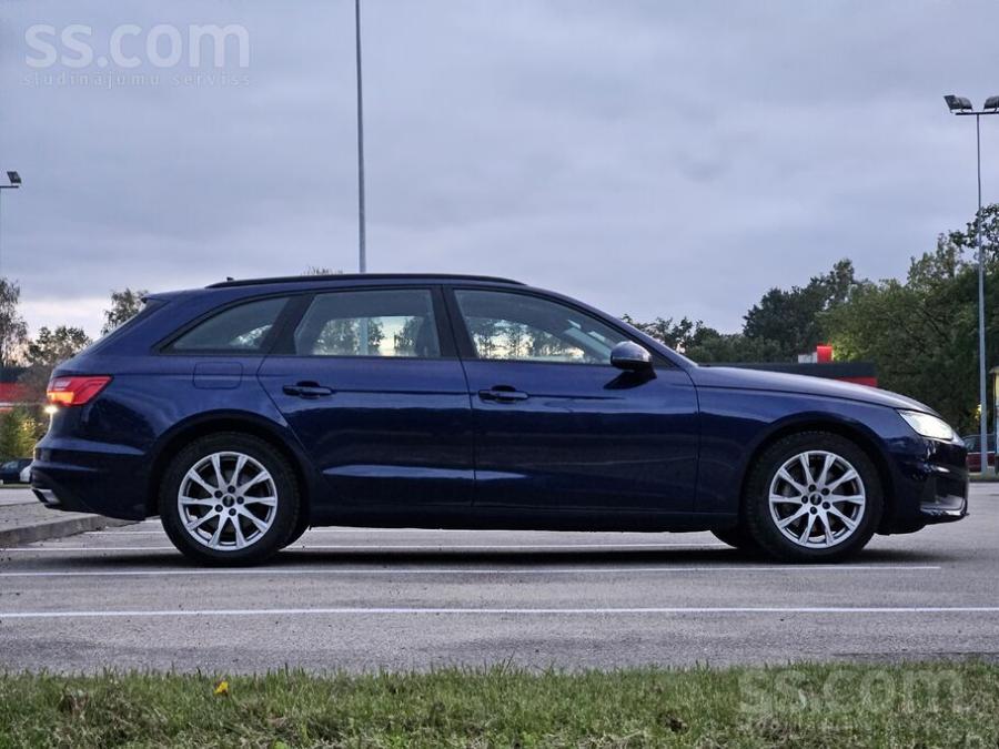 Blue Audi A4 2021 in Daugavpils, with an engine capacity of 2.00 L and mileage of 205 thousand km for 14300 €, photo 3 on AUTOMOTO.COM.LV