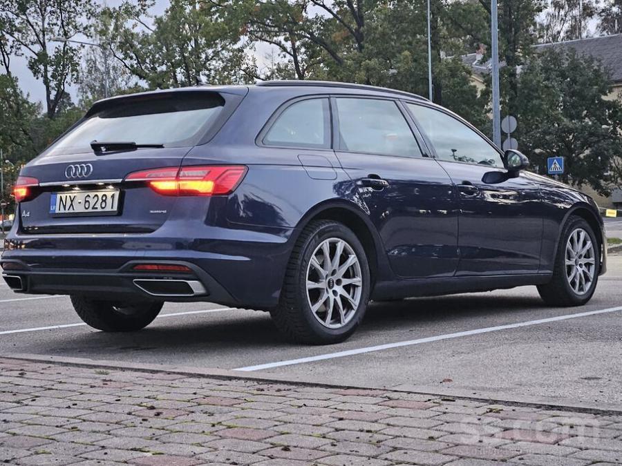 Blue Audi A4 2021 in Daugavpils, with an engine capacity of 2.00 L and mileage of 205 thousand km for 14300 €, photo 4 on AUTOMOTO.COM.LV