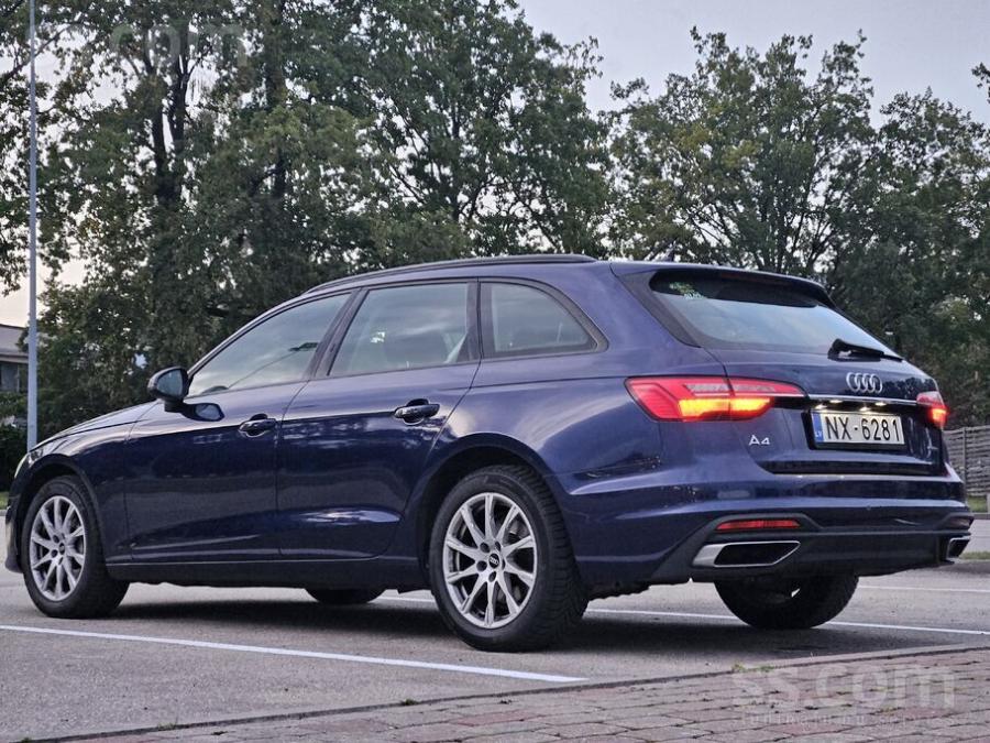 Blue Audi A4 2021 in Daugavpils, with an engine capacity of 2.00 L and mileage of 205 thousand km for 14300 €, photo 5 on AUTOMOTO.COM.LV