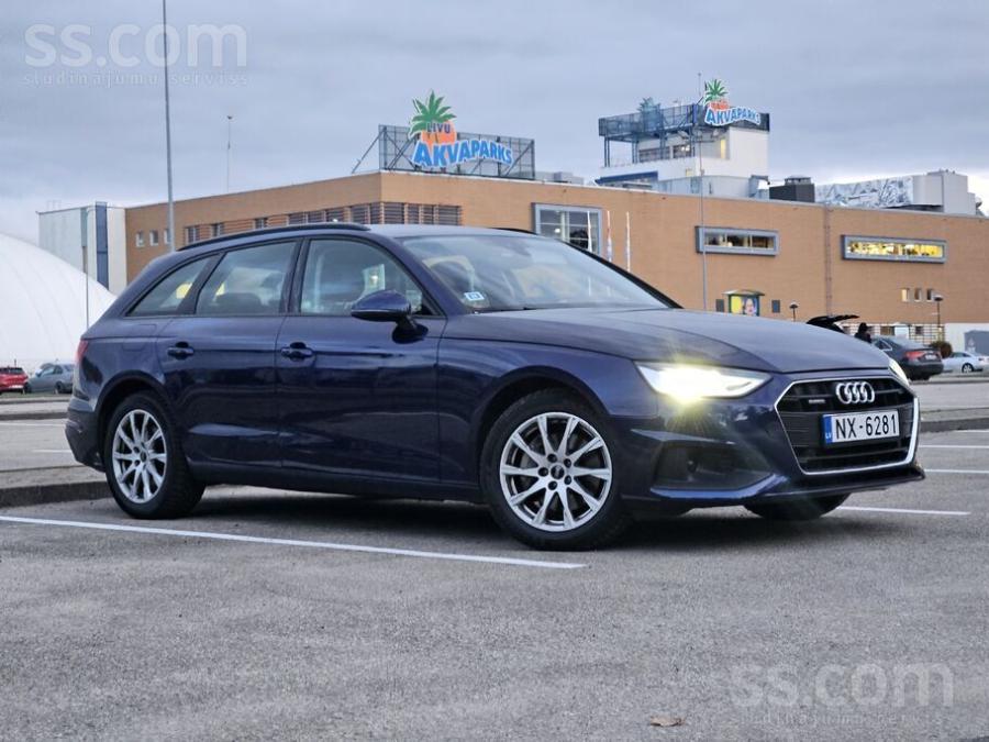 Blue Audi A4 2021 in Daugavpils, with an engine capacity of 2.00 L and mileage of 205 thousand km for 14300 €, photo 6 on AUTOMOTO.COM.LV