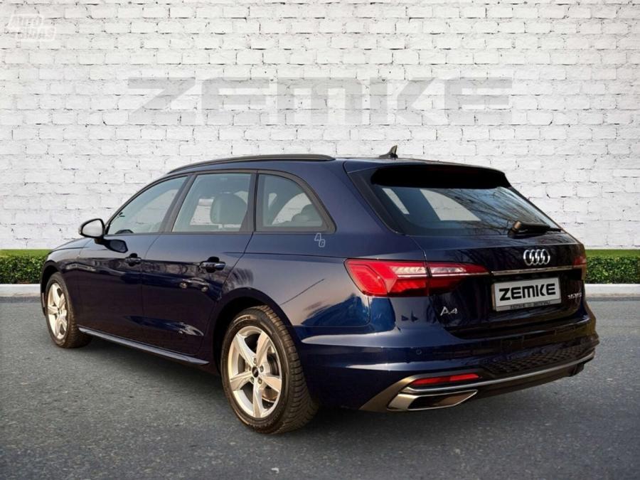 Zils Audi A4 2024 Kauņa, ar dzinēja tilpumu 2.00 L un nobraukumu 31 tūkst. km par 32468 €, foto 3 vietnē AUTOMOTO.COM.LV