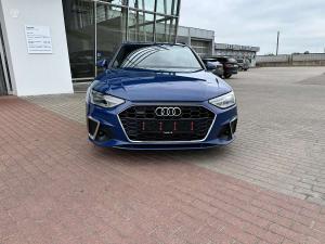 Zils Audi A4 2024 Šauļi, ar dzinēja tilpumu 1.98 L un nobraukumu 46 tūkst. km par 26900 €, foto 3 vietnē AUTOMOTO.COM.LV
