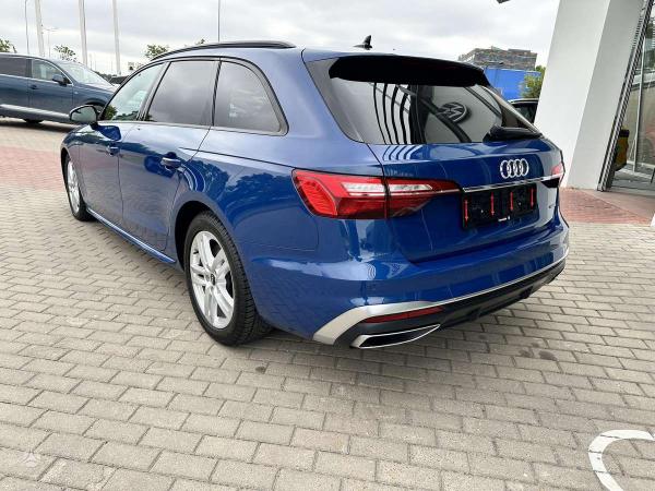 Zils Audi A4 2024 Šauļi, ar dzinēja tilpumu 1.98 L un nobraukumu 46 tūkst. km par 26900 €, foto 7 vietnē AUTOMOTO.COM.LV