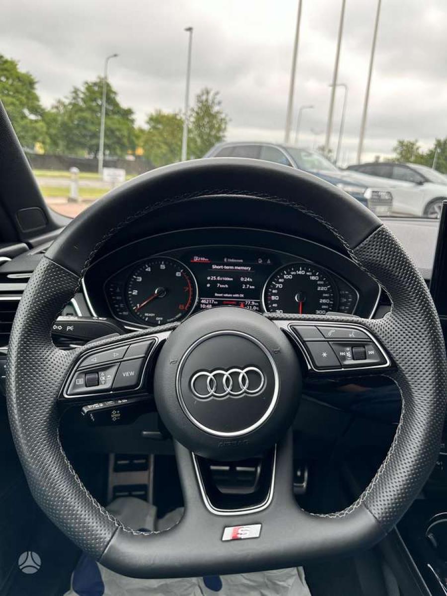 Zils Audi A4 2024 Šauļi, ar dzinēja tilpumu 1.98 L un nobraukumu 46 tūkst. km par 26900 €, foto 17 vietnē AUTOMOTO.COM.LV