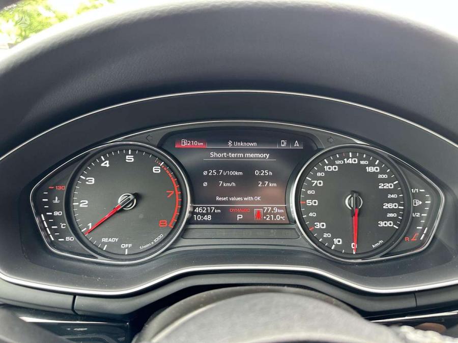 Zils Audi A4 2024 Šauļi, ar dzinēja tilpumu 1.98 L un nobraukumu 46 tūkst. km par 26900 €, foto 22 vietnē AUTOMOTO.COM.LV